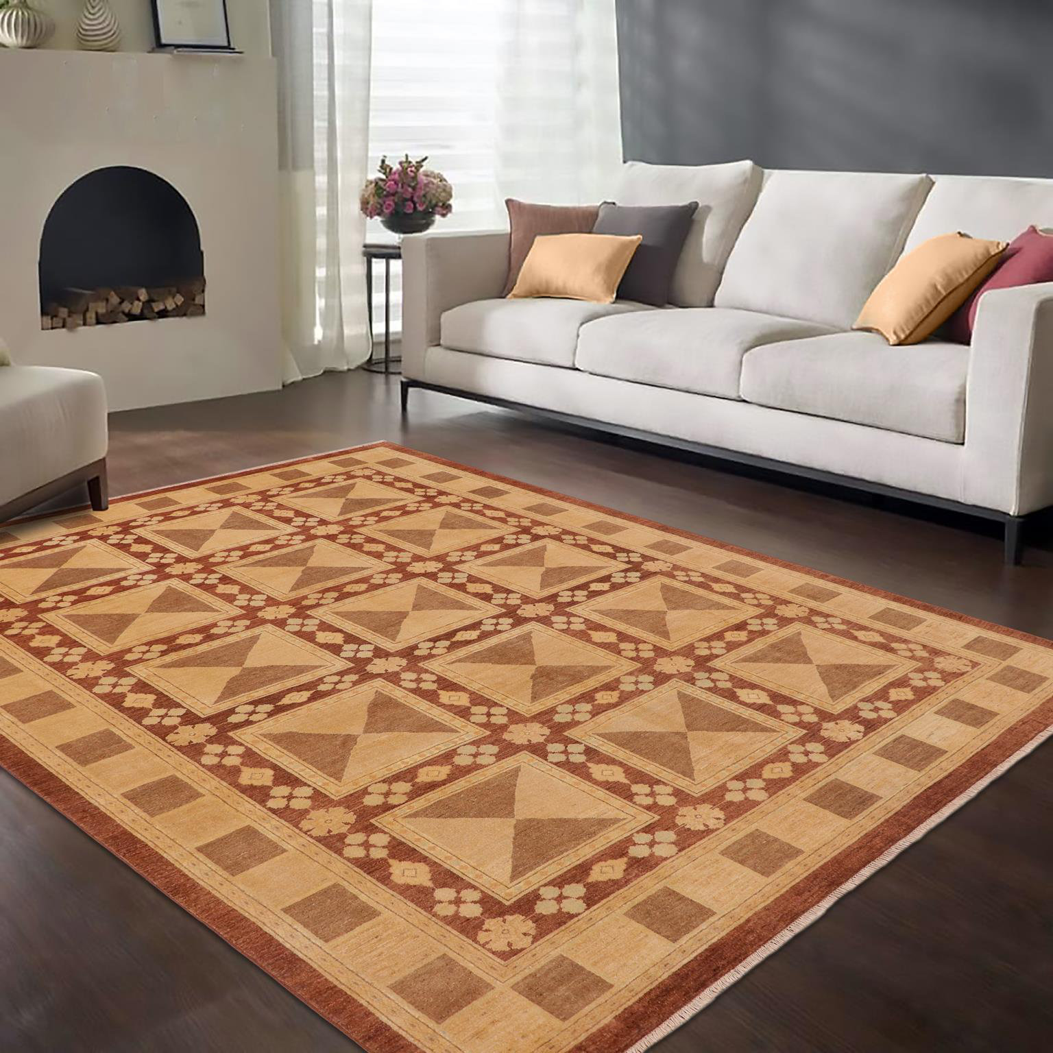 Isabelline One-of-a-Kind 9'2'' x 11'11'' 2000s Area Rug in Brown by ...