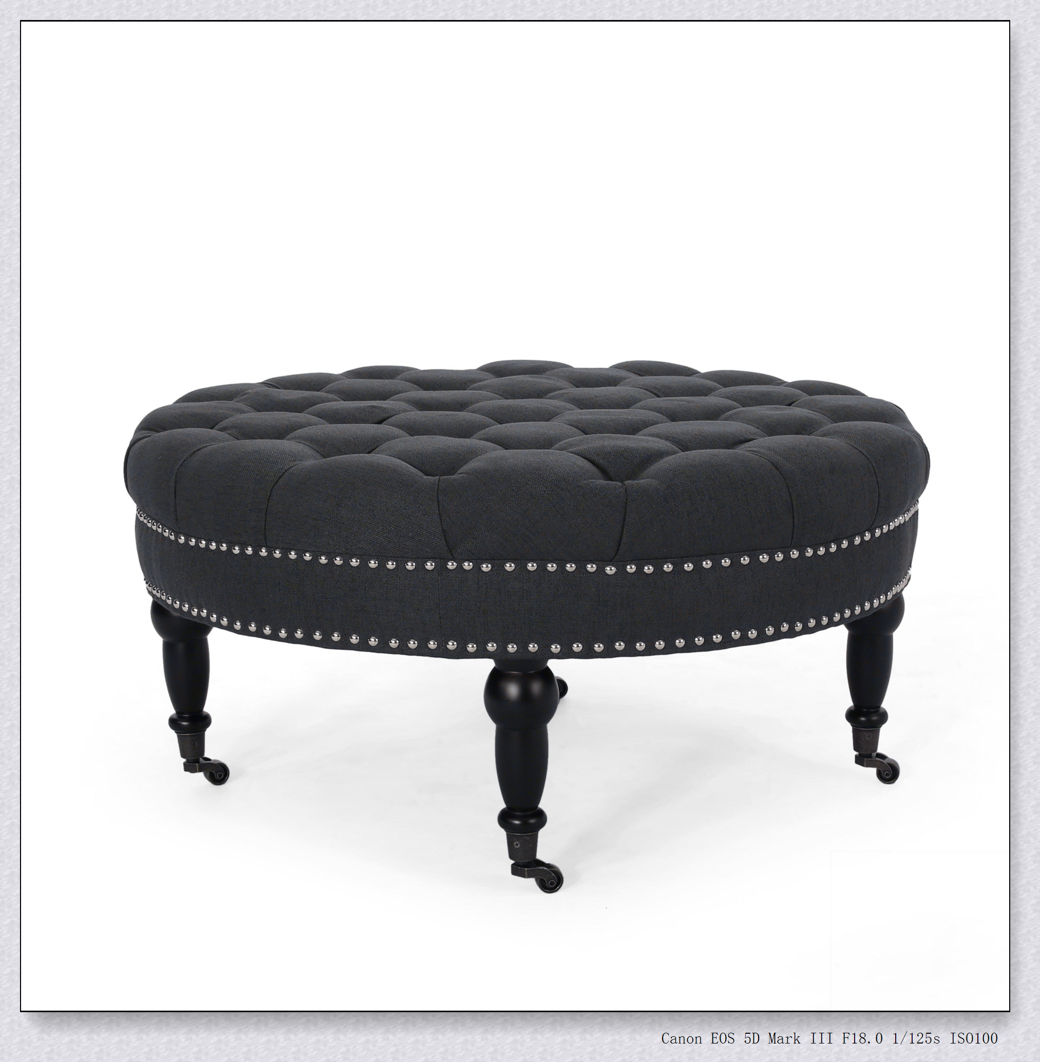 Charlton Home OTTOMAN WITH CASTER Versatility, modern application, comfort and durability ...
