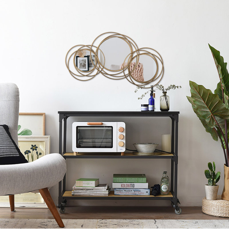 Mercer41 Genean Distressed Mirror Set & Reviews | Wayfair