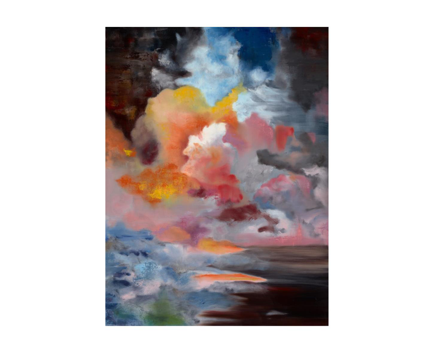 Chelsea Art Studio Spectrum in the Mist by Derek Shaw - Painting | Wayfair