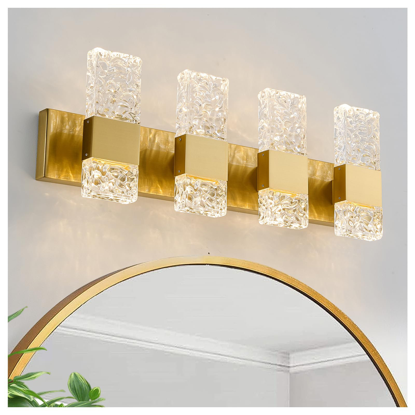 Everly Quinn Mathius 4 - Light LED Vanity Light | Wayfair