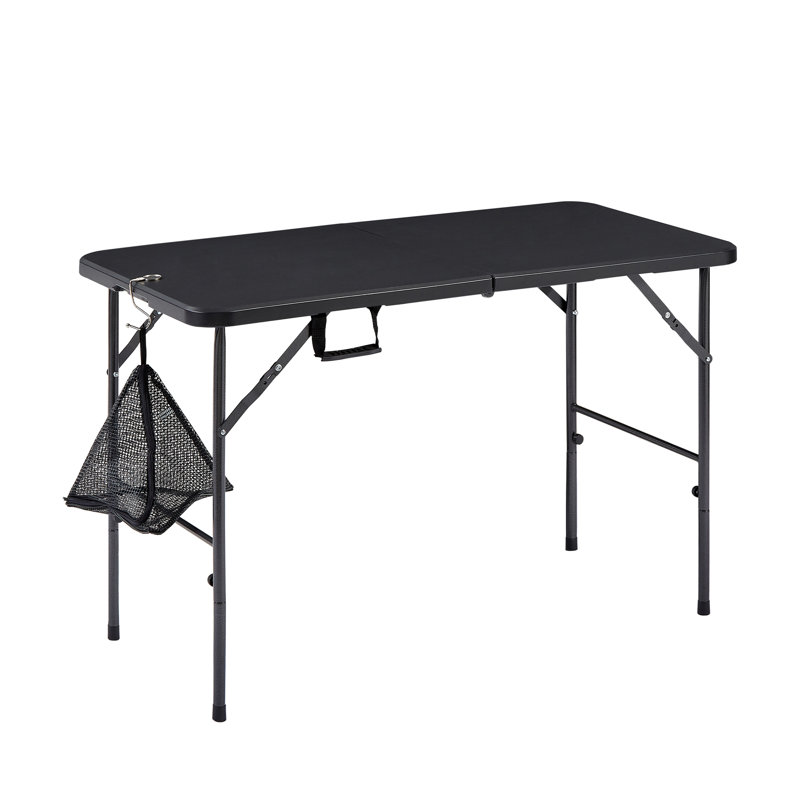 Arlmont & Co. Reahna Camping Table Bi-Folding Table Portable Foldable ...