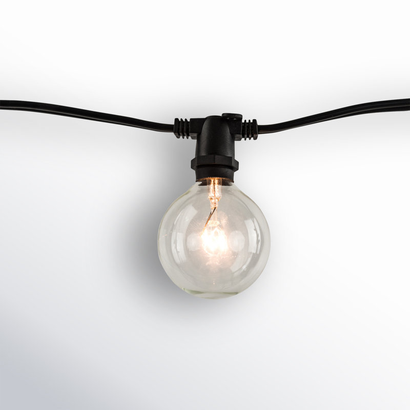 Bulbrite Industries 14 ft, 10-Socket Decorative String Light Kit with ...