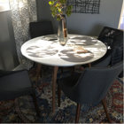 Wade Logan® Mayo Round Dining Table & Reviews | Wayfair