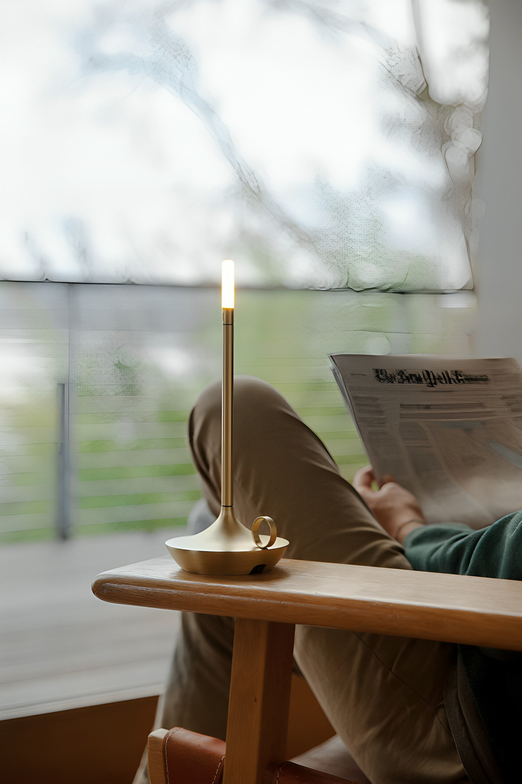 Mercer41 Ozie Aluminum Lamp Base Lamp | Wayfair