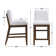 Lark Manor Canton Solid Wood Dining Set With Upholstered Chairs ...