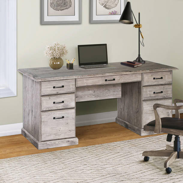 The Twillery Co.® Oneridge 2 Piece Rectangle Computer Desk Office Set ...