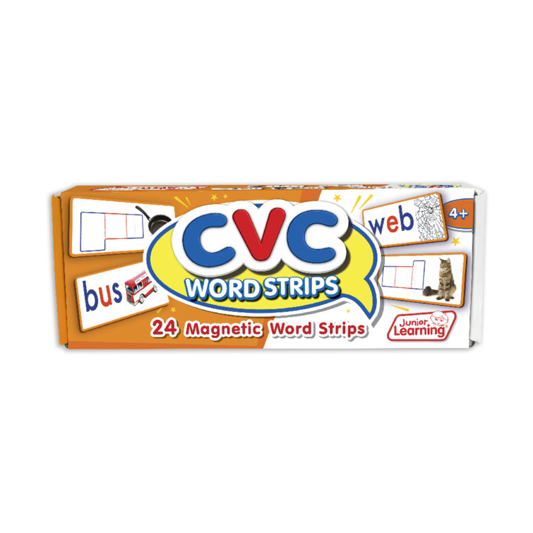 Junior Learning CVC Word Strips - Wayfair Canada