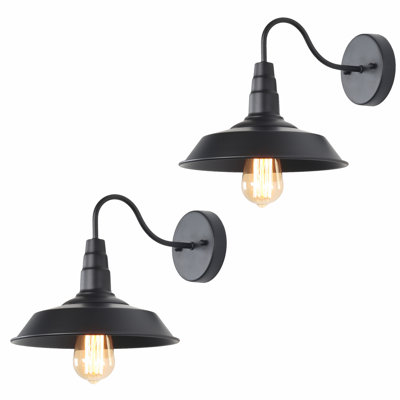 Sand & Stable Harlow Iron Barn Light & Reviews | Wayfair