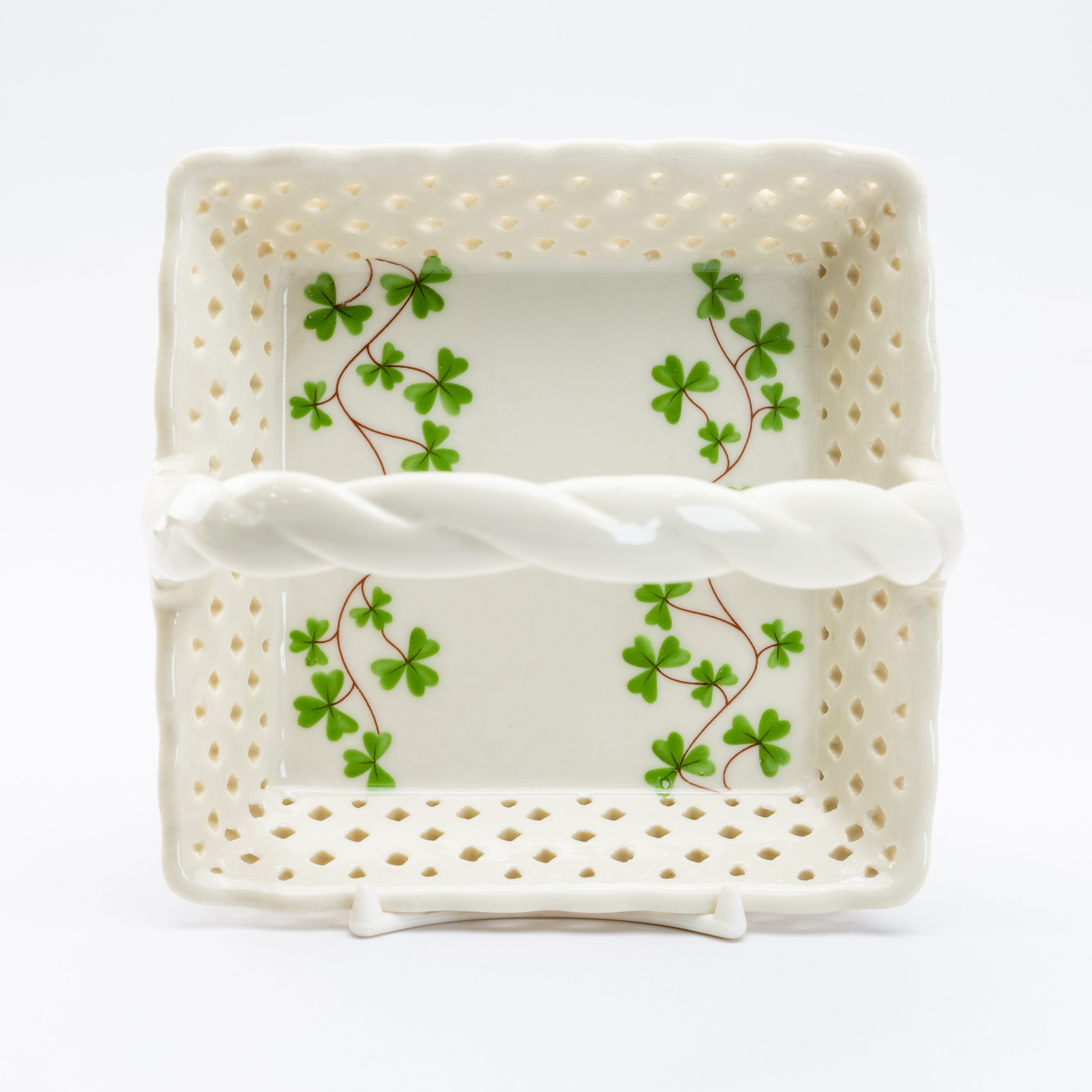 Grace's Tea Ware August Grove Clover Vine Porcelain Tea Bag Holder ...