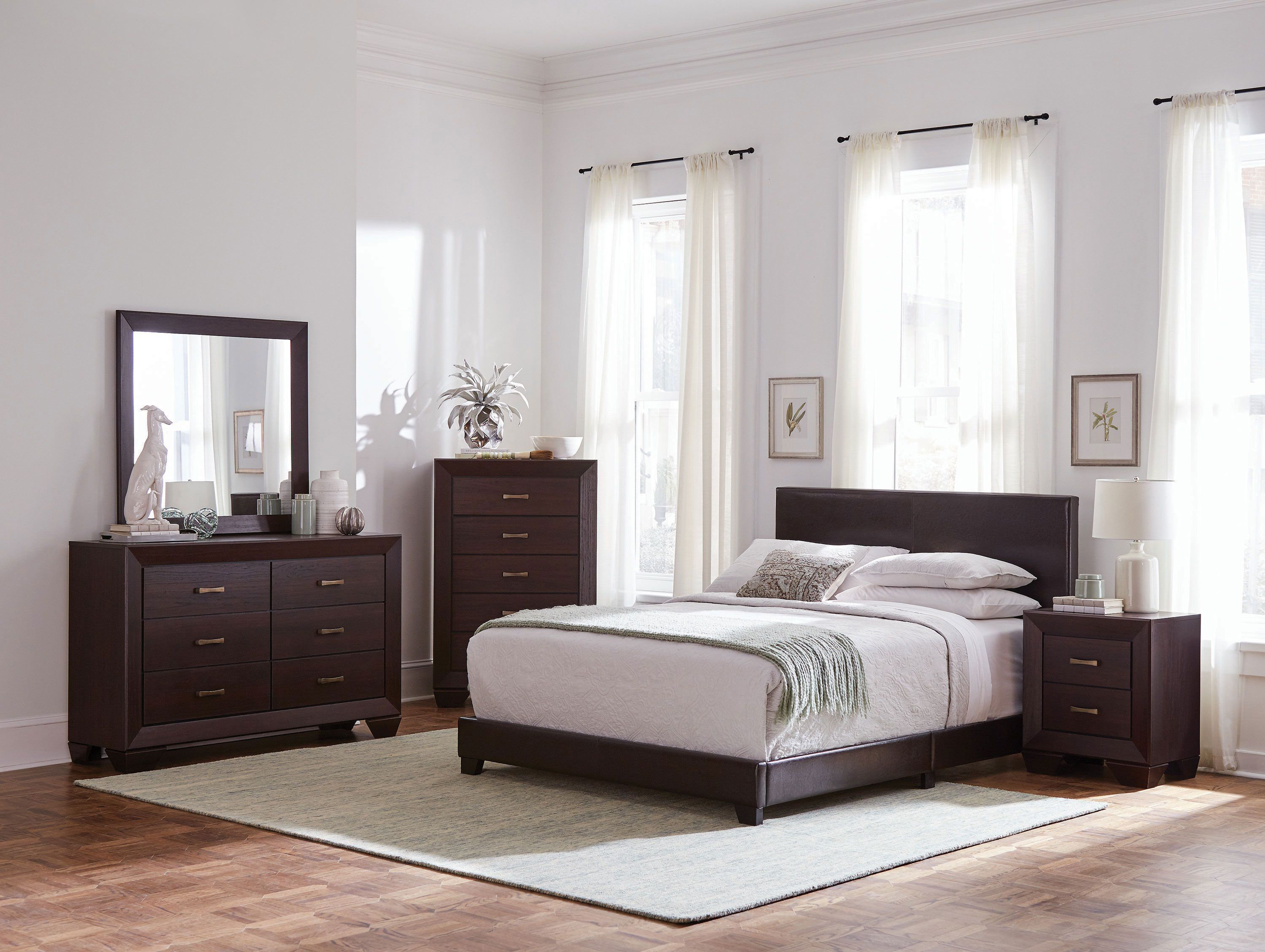 Winston Porter Dorian Bed 5-Piece Set | Wayfair