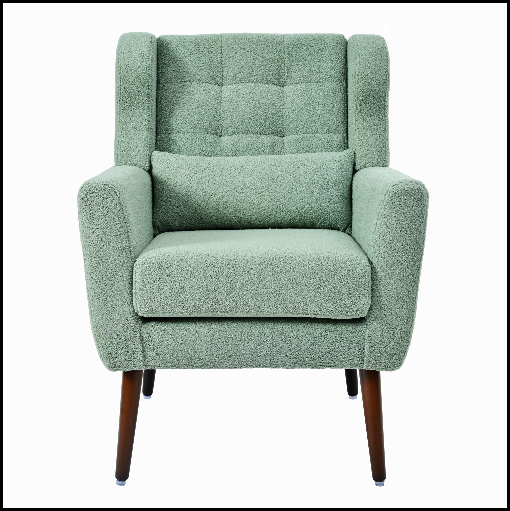 Astoria Grand Comfortable Mid Century Accent Chair for Various Rooms ...