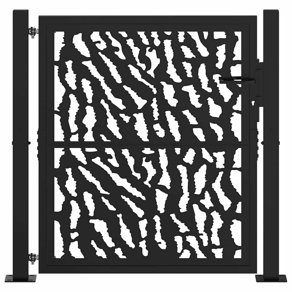 Ivy Bronx Garden Gate Black 105X106 Cm Steel Trace Design | Wayfair.co.uk