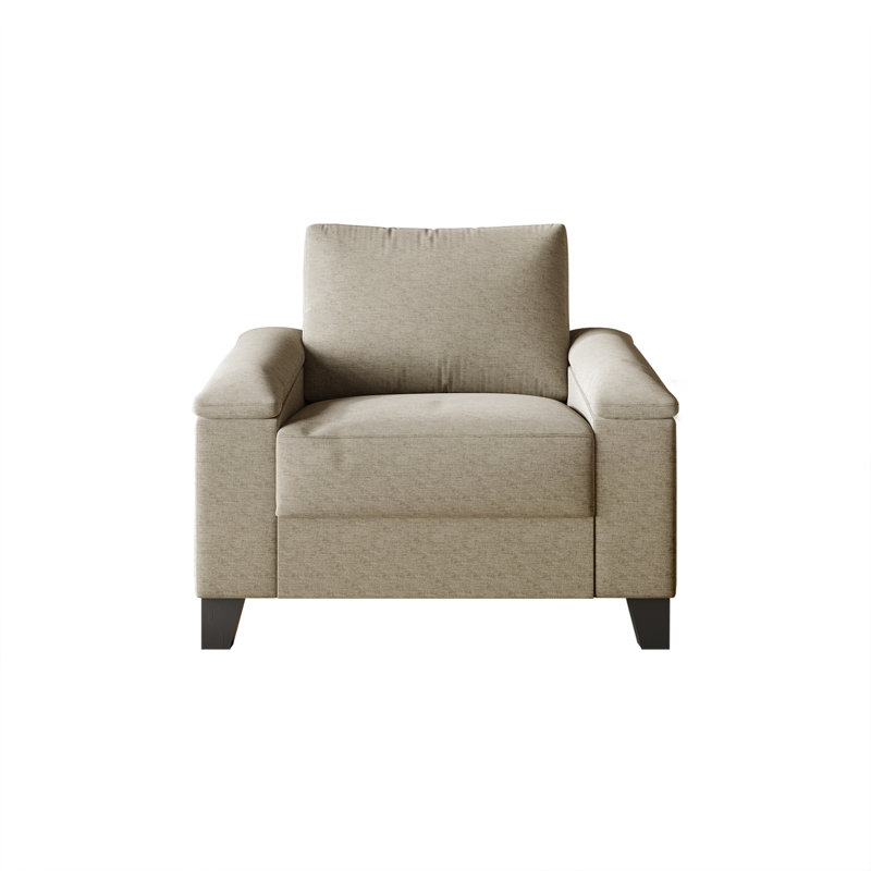 Ebern Designs Jacqualyn Upholstered Armchair | Wayfair