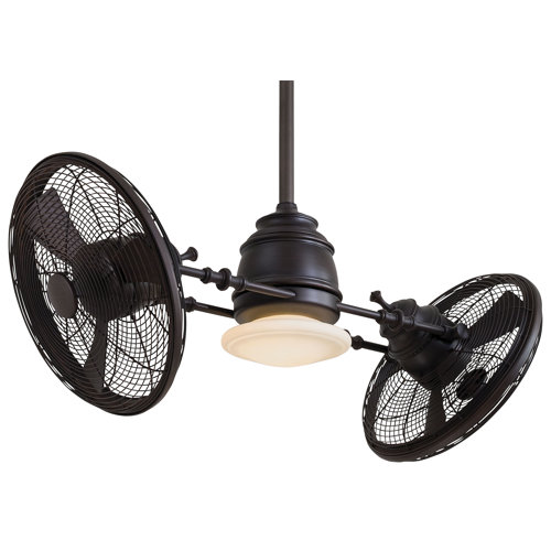 Dual Ceiling Fans You'll Love | Wayfair