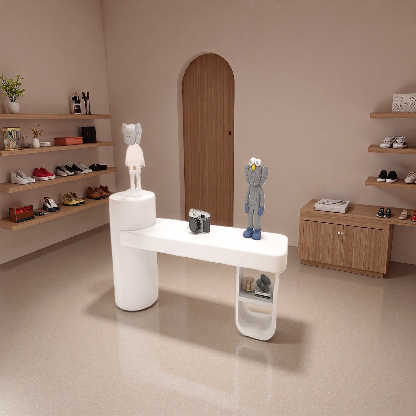 Rebrilliant Modern display table for clothing store | Wayfair