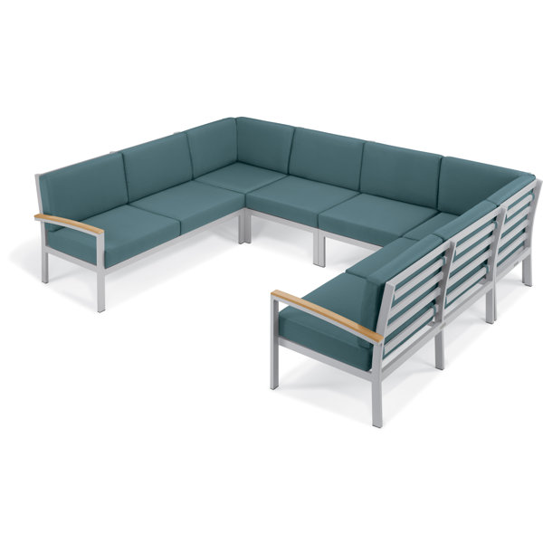 Oxford Garden Travira 6-Piece Modular Seating Set | Wayfair