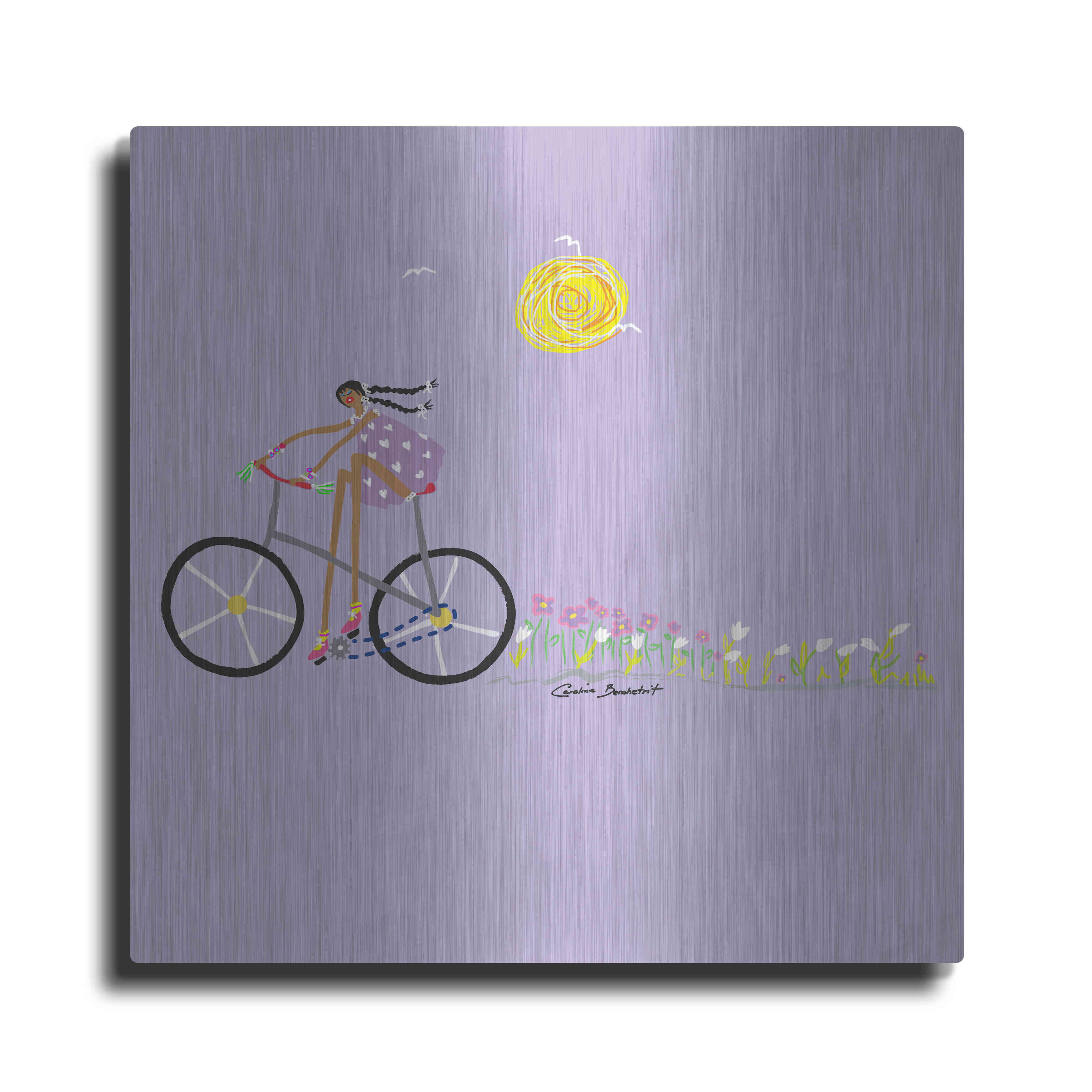 Red Barrel Studio® " Tour De Girls 2 " by Caroline BenchÃ©trit | Wayfair