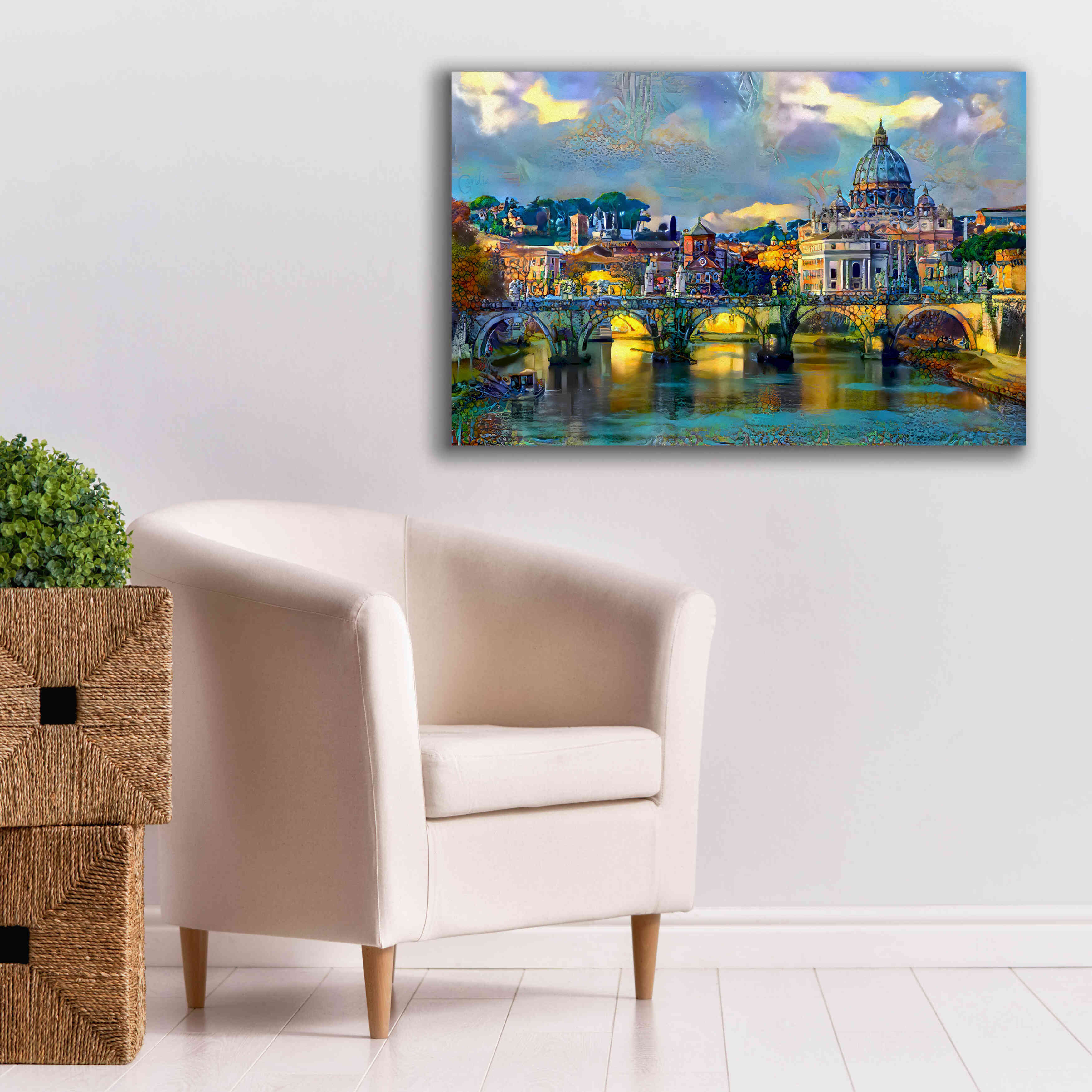 Alcott Hill® Epic Graffiti 'Vatican City Saint Peter Basilica A Vatican ...