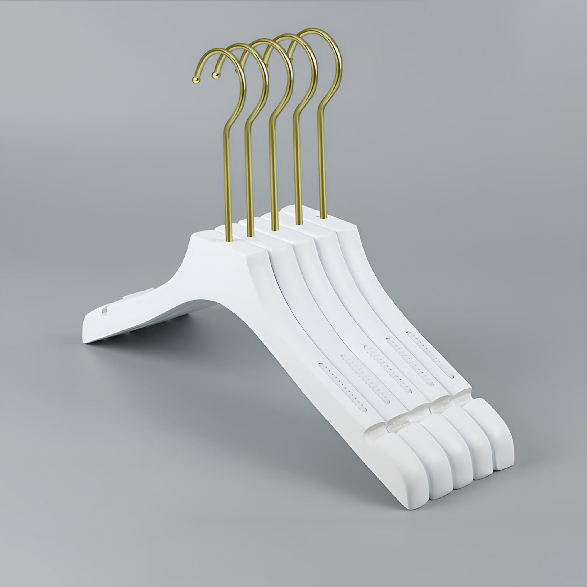 Corrigan Studio® Modern Wooden Pant Hangers For Home | Wayfair