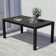 Latitude Run® Jimeny Rectangular Metal Outdoor Dining Table | Wayfair