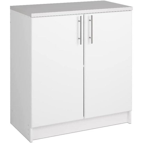 Latitude Run® 2 Door Base Storage Cabinet, White - Wayfair Canada