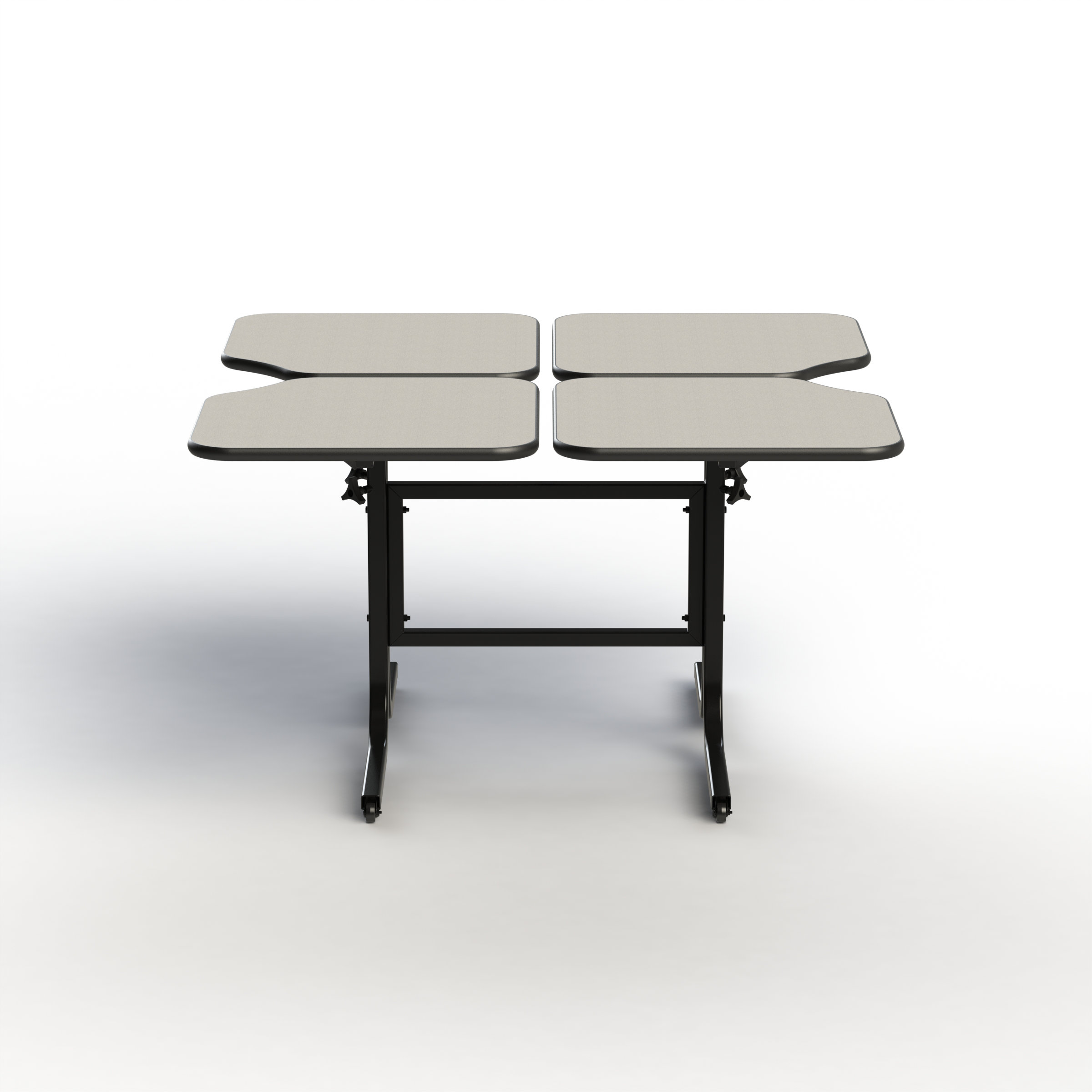 Comfor Tek Seating Wheelchair Accessible Extendable Dining Table ...