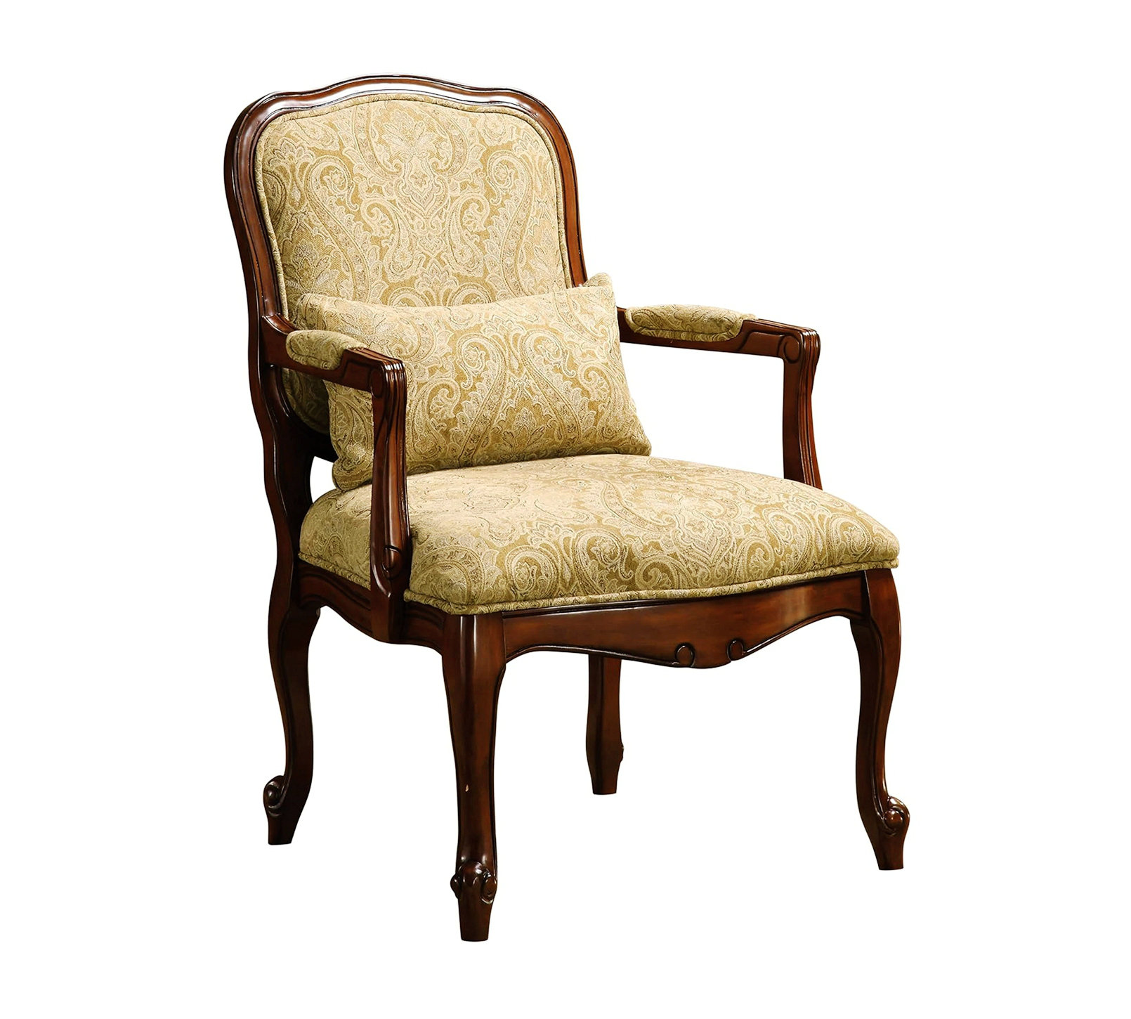 Wildon Home® Traditional Accent Chair With Pillow, 1Pc Arm Chair | Wayfair