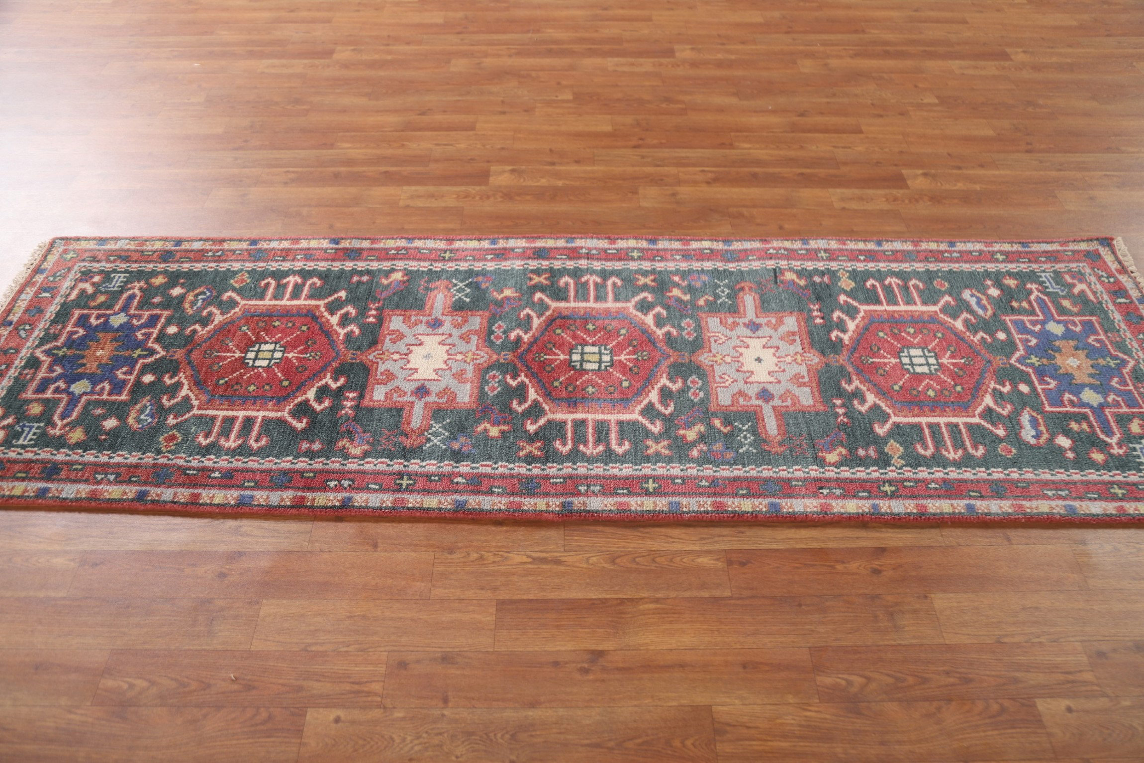 Bungalow Rose Handmade Traditional Indian Runner Rug 2x8 | Wayfair