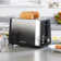 Progress 2 Slice Ombre Toaster Black | Wayfair.co.uk