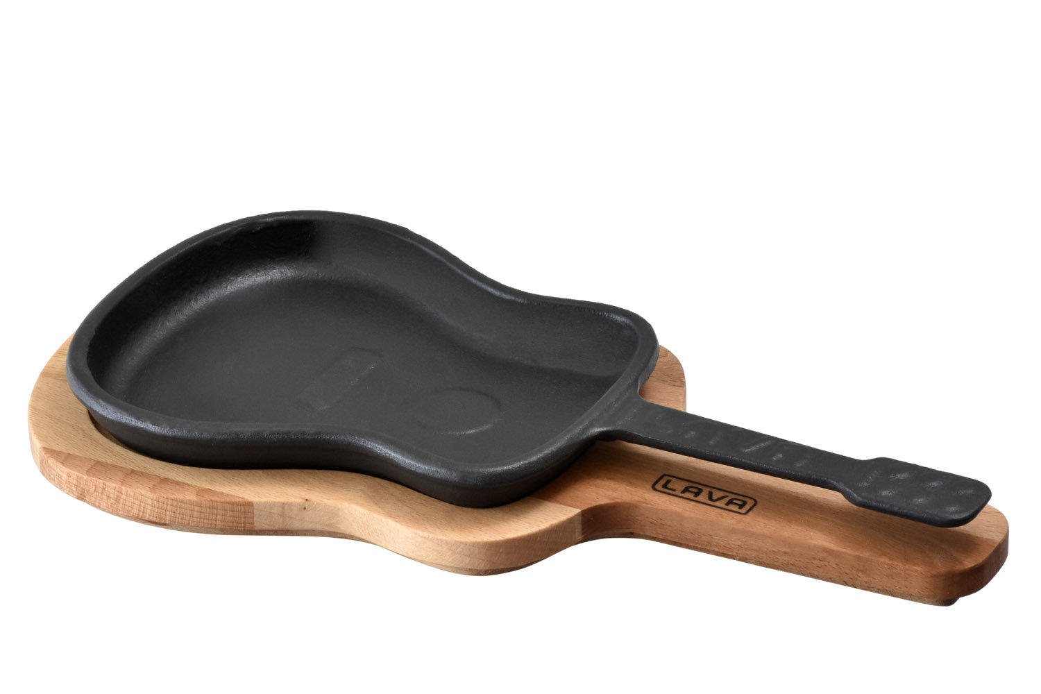 LAVA CAST IRON Lava Enameled Cast Iron Serving Dish 8 inch-Guitar ...