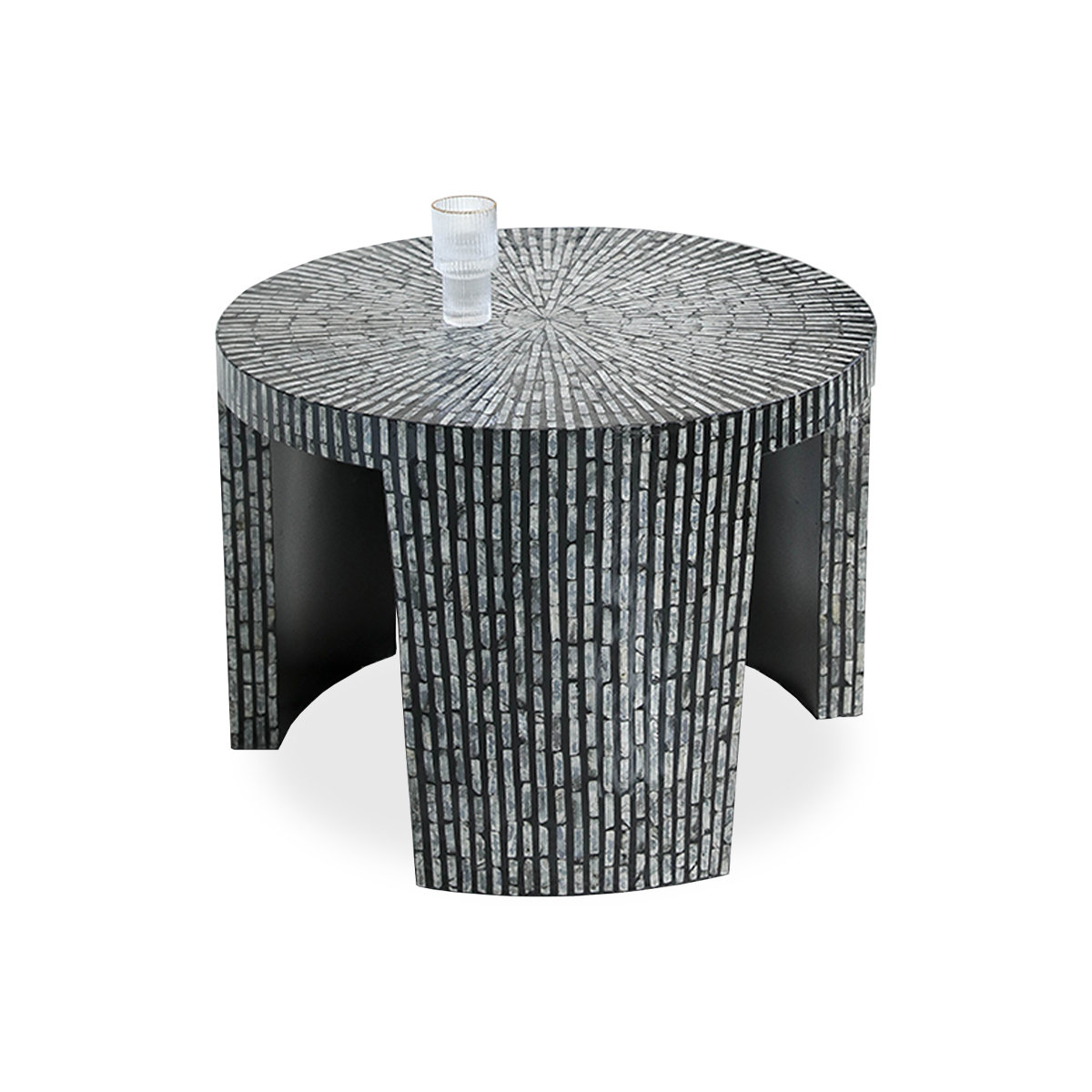 Rosecliff Heights Modern Shell End Table | Wayfair