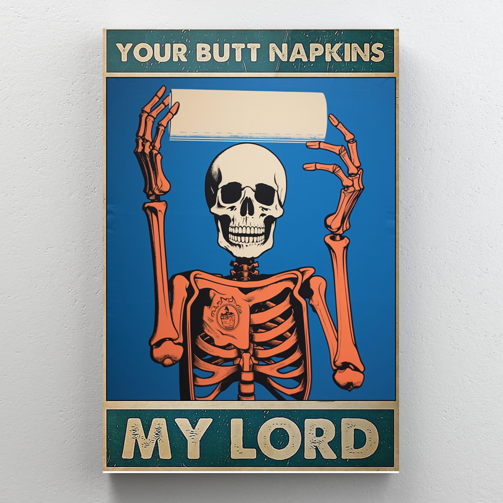 Trinx Lillion Skeleton Your Butt Napkins My Lord 1 - Wayfair Canada