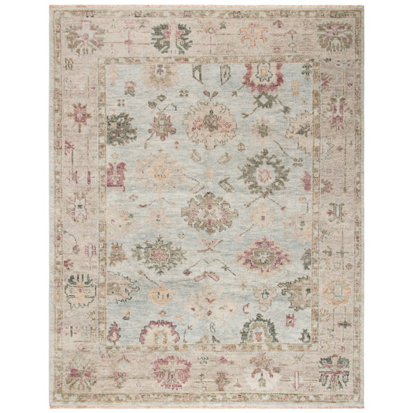 Bungalow Rose Donniesha Hand Knotted Wool Oriental Rug & Reviews | Wayfair