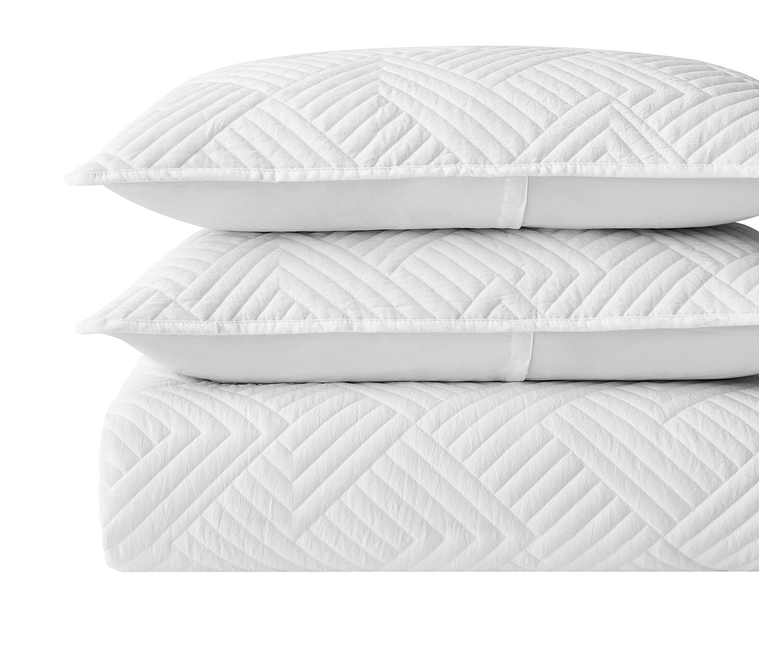 DESIGN STUDIO Garment Wash Grid All-Season Reversible Soft Microfiber ...