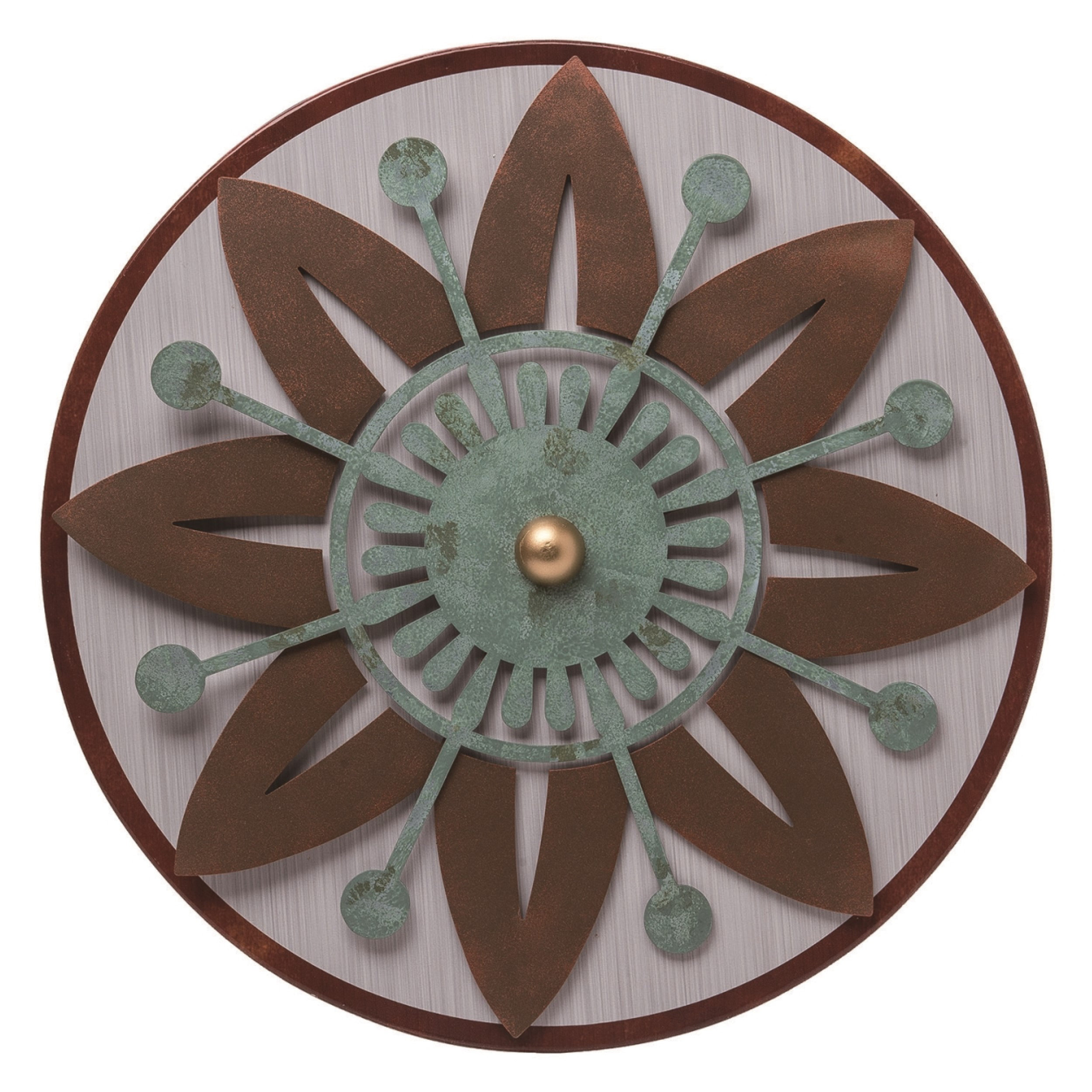 Red Barrel Studio® Red Barrel Studio Metal 19.75" Bronze Spring Layered ...