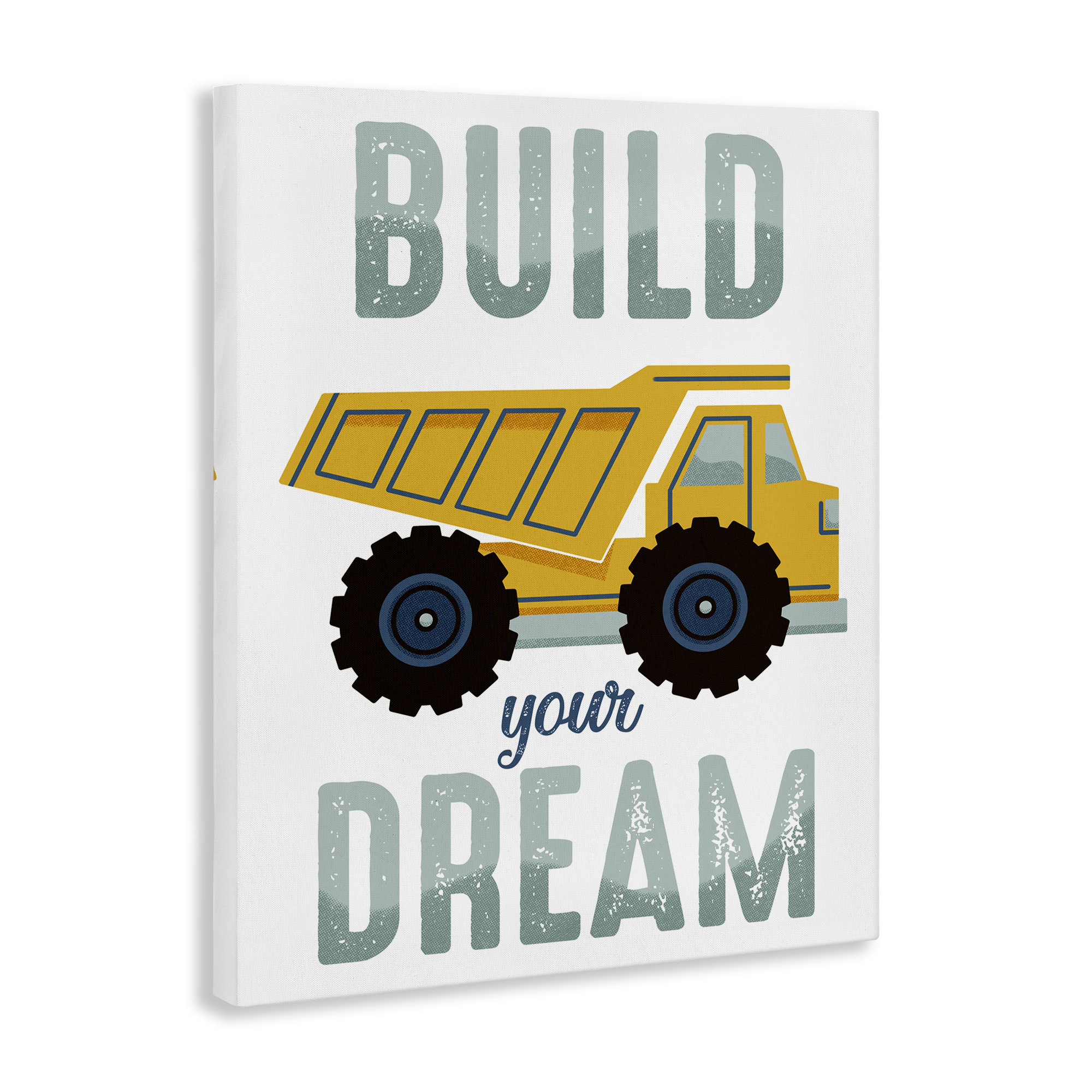Williston Forge Build Your Dream Construction Canvas Wall Art by Marcus ...