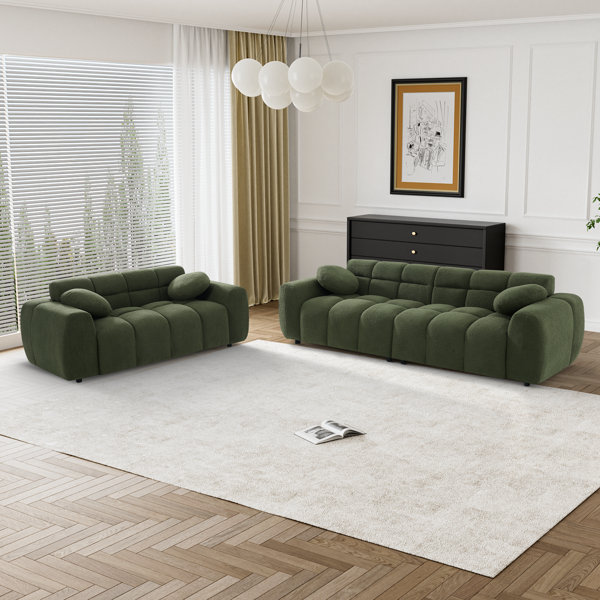 Green Living Room Sets You'll Love | Wayfair