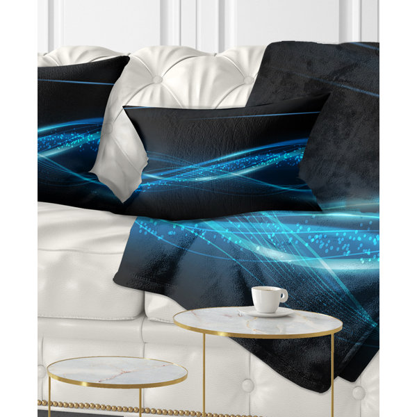 The Twillery Co. Corwin Abstract Vector Pattern Contemporary Lumbar ...