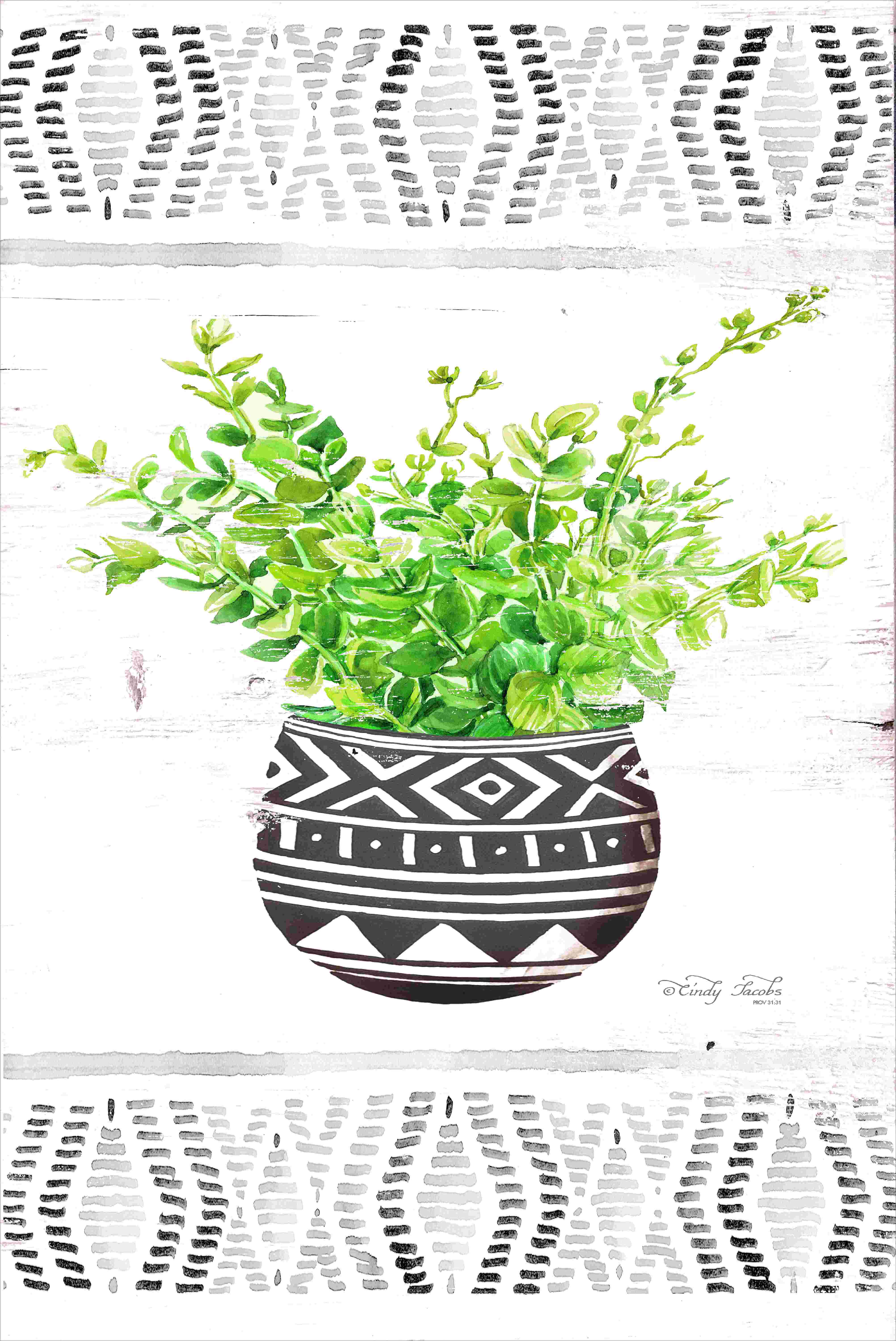Union Rustic Aztec Floral III - Graphic Art | Wayfair