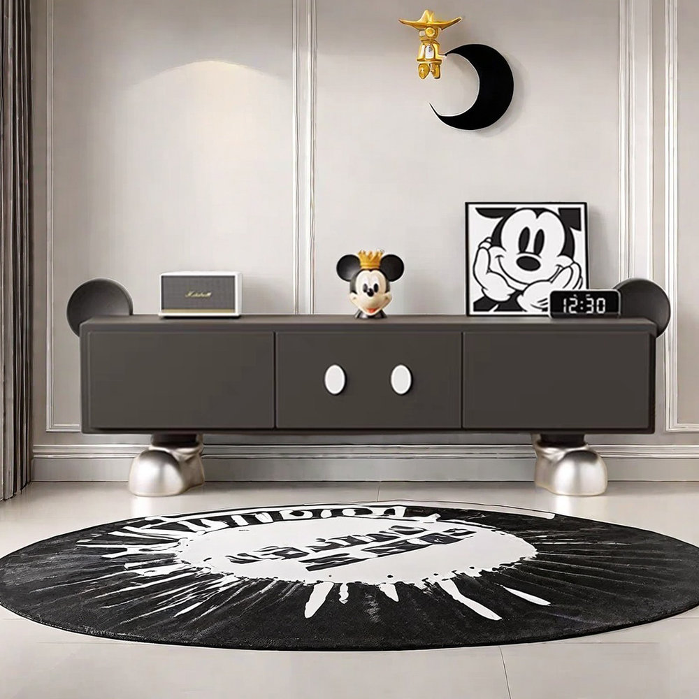 Orxva Galaxy Simple modern creative cartoon Mickey TV cabinet | Wayfair