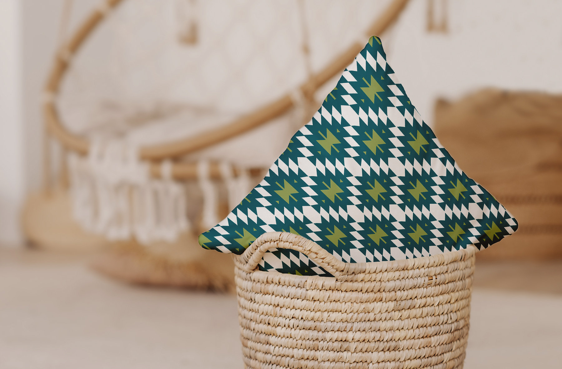 e by design Outdoor Square Pillow Cover and Insert | Wayfair