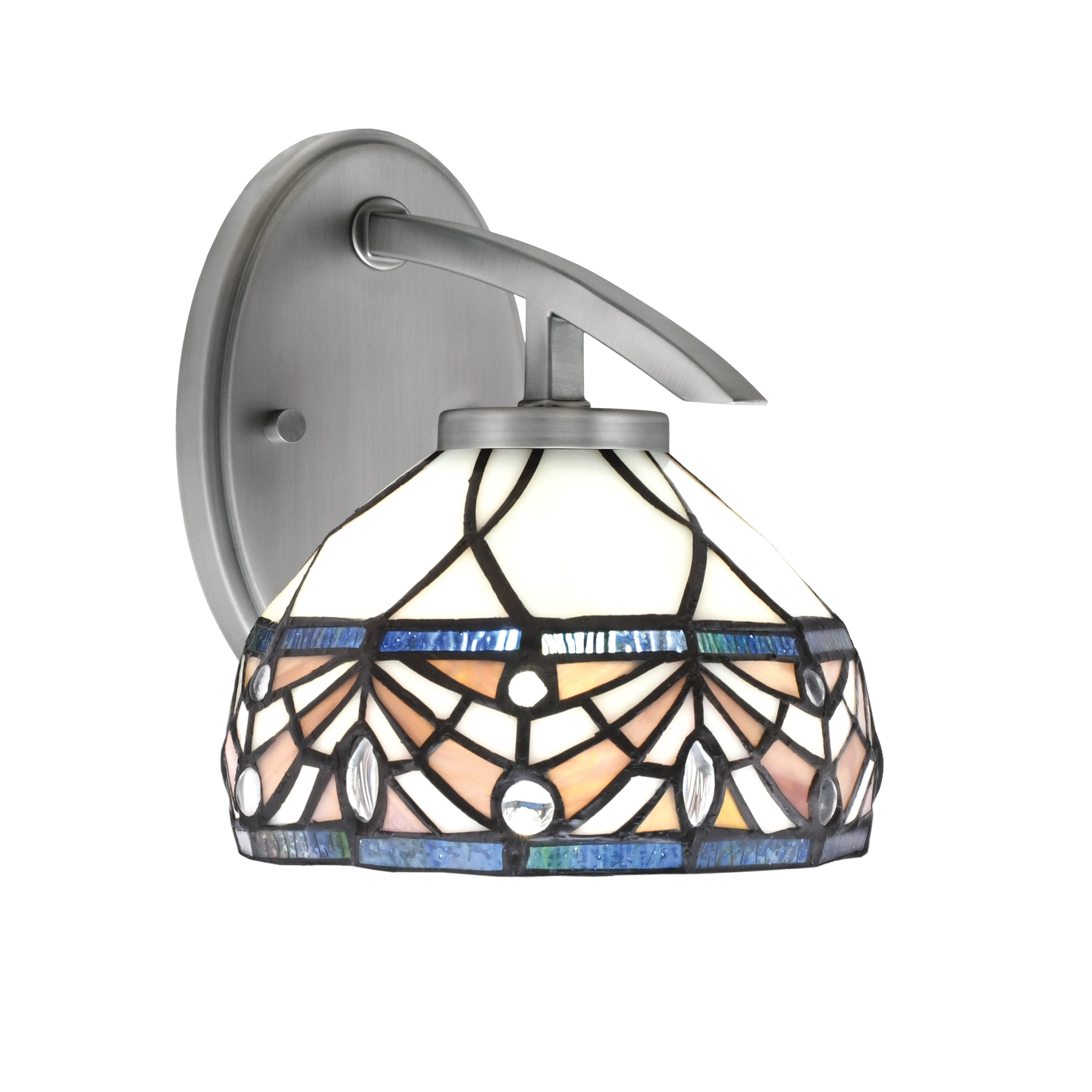 Toltec Lighting Kurve Downlight Wall Sconce Shown In Graphite Finish ...