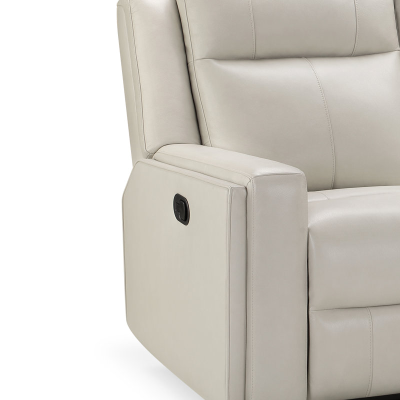 Hokku Designs Ashlinn Leather Recliner | Wayfair