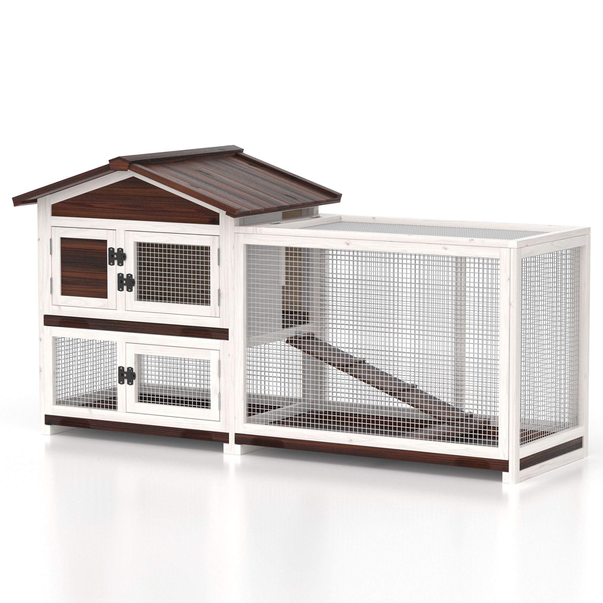 Tucker Murphy Pet™ Kanode Weather Resistant Rabbit Hutch - Wayfair Canada