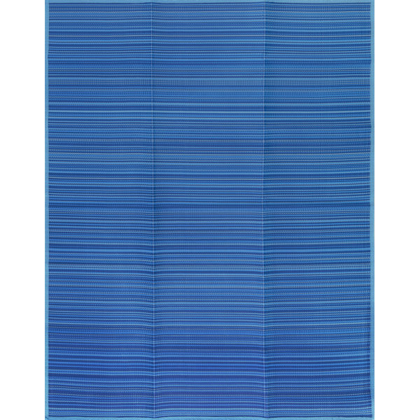 Longshore Tides Aafiya Performance Striped Indoor / Outdoor Rug ...