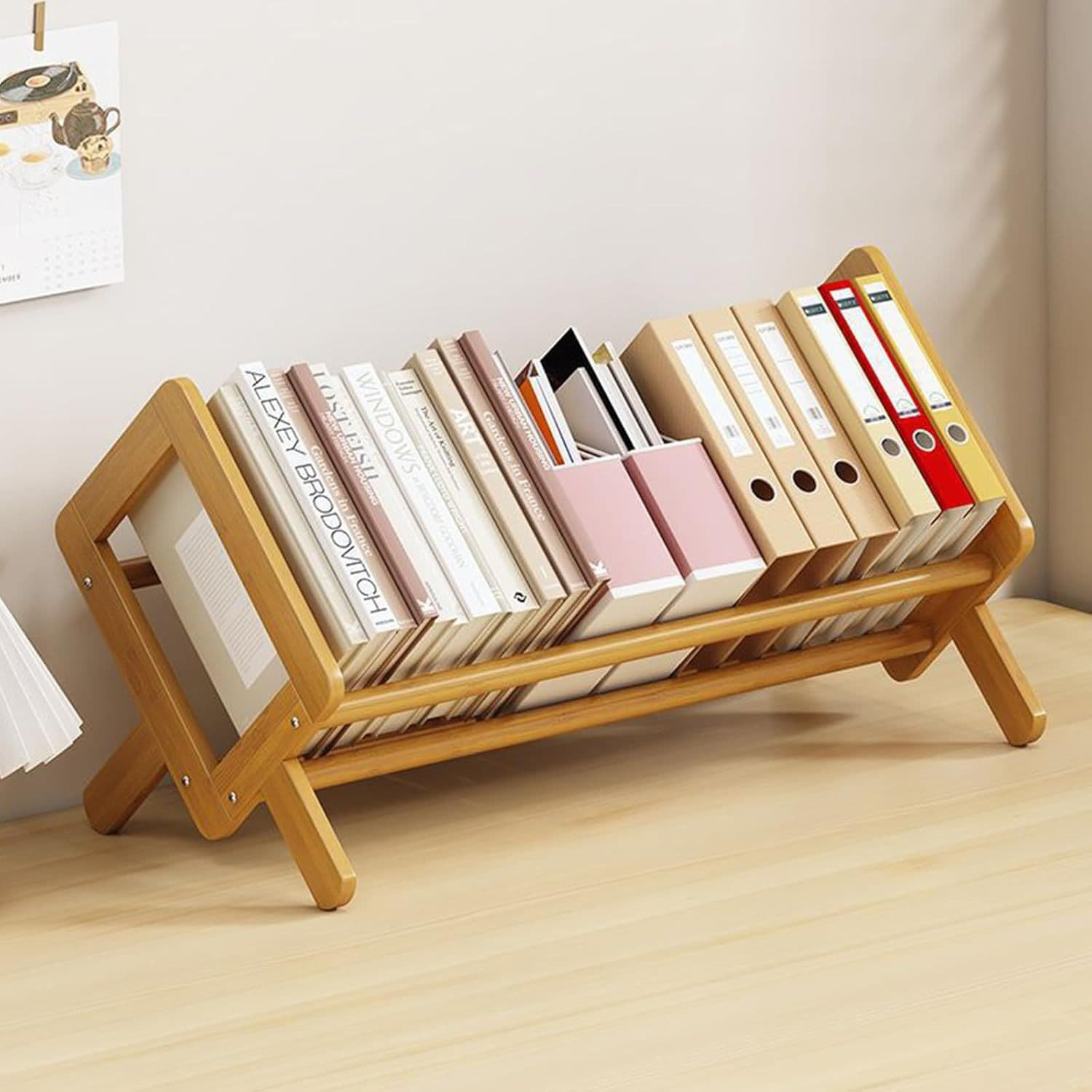 17 Stories Bamboo Free Standing Magazine Rack | Wayfair.co.uk