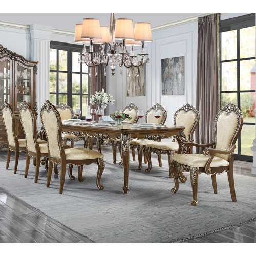 AndrewHomeStudio Feltcher 9 - Piece Extendable Dining Set | Wayfair