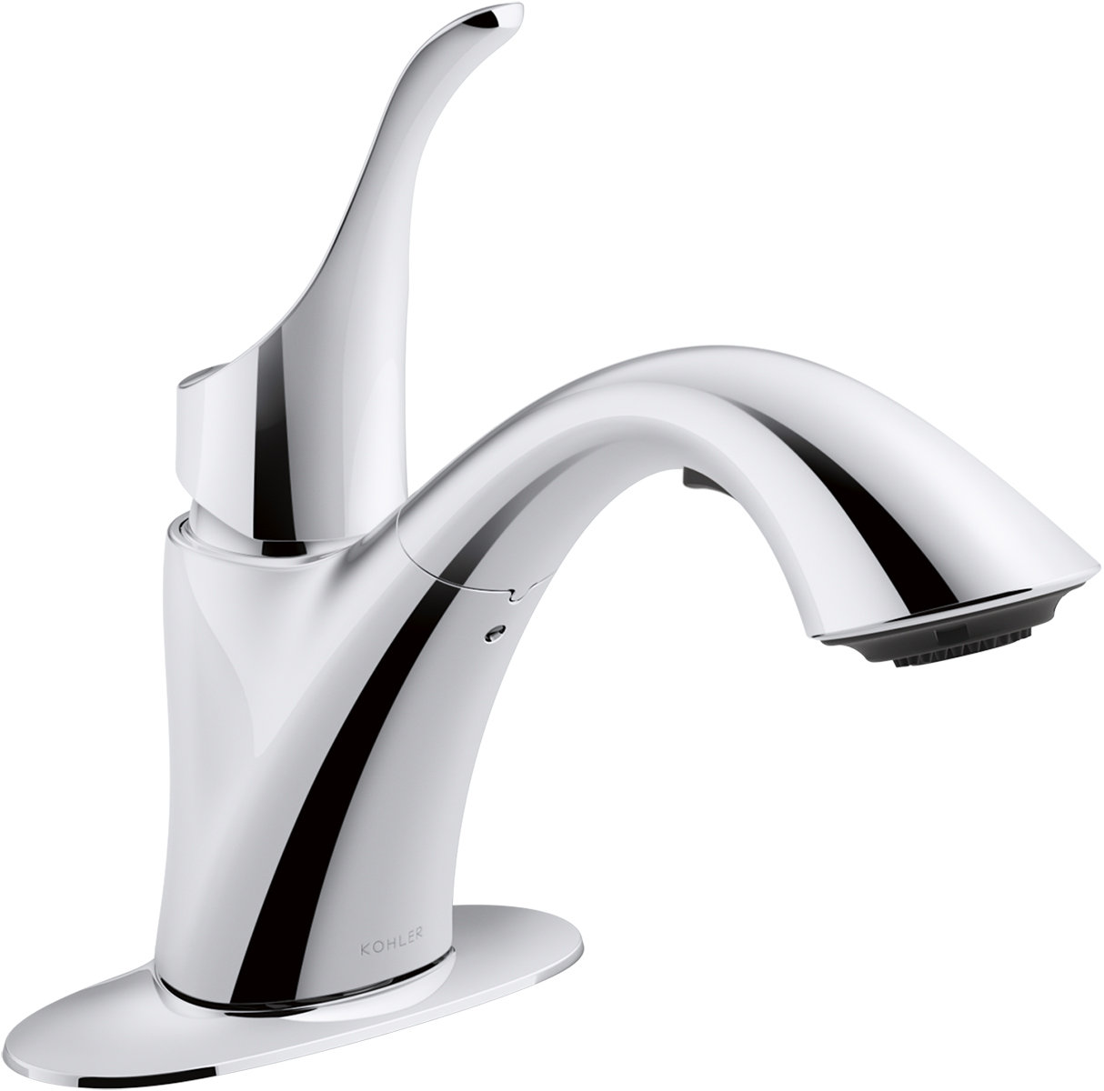 Kohler Simplice Pull-Out Laundry Faucet with Two-Function Sprayhead ...