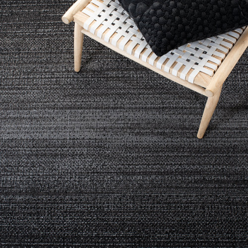 Trent Austin Design® Diez Machine Woven Polypropylene Blend Black Rug ...